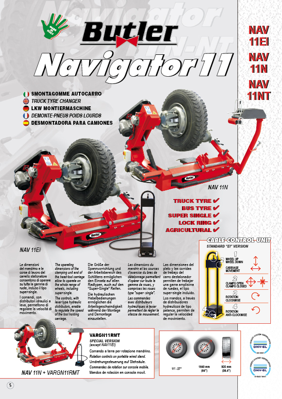 NAV 11EI - NAV 11N - NAV 11NT - Butler Engineering (en)